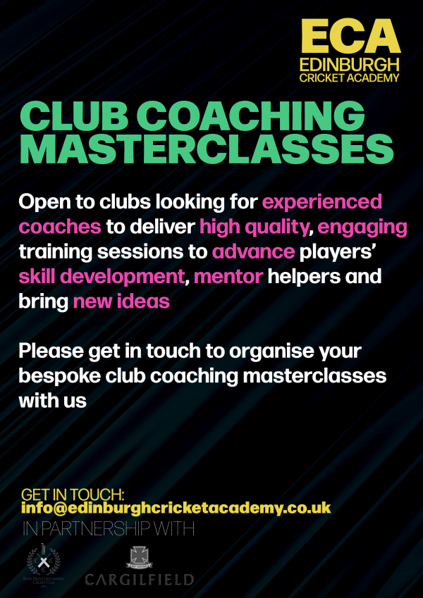Master Classes – EdinburghCricket